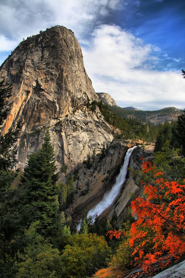Nevada fall stock photo. Image of park, national, waterfall - 25541654