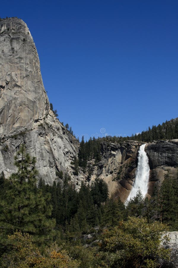 Nevada Falls stock photo. Image of park, rock, river, cliff - 7456026