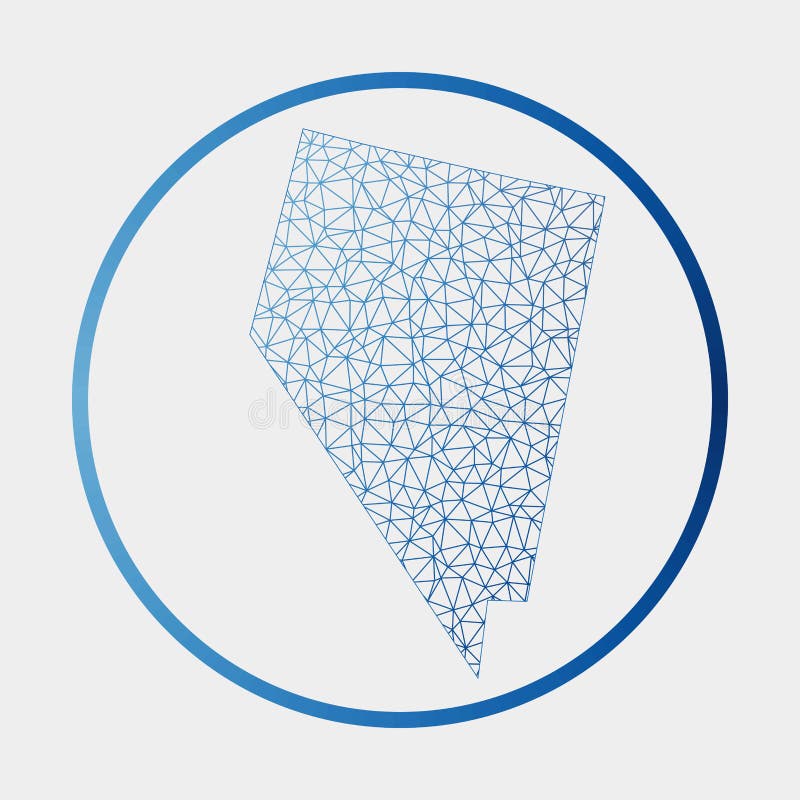 Nevada Map Icon Vector Trendy Stock Vector - Illustration of concept ...