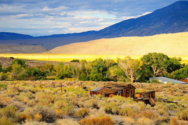 Nevada landscape. stock photo. Image of state, travel - 46926362