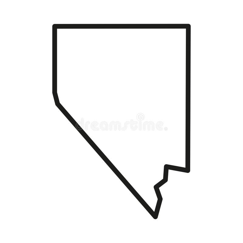 Nevada Map Stock Illustrations – 5,064 Nevada Map Stock Illustrations ...