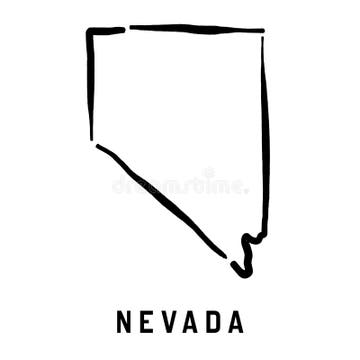 State Nevada Outline Stock Illustrations – 1,854 State Nevada Outline ...