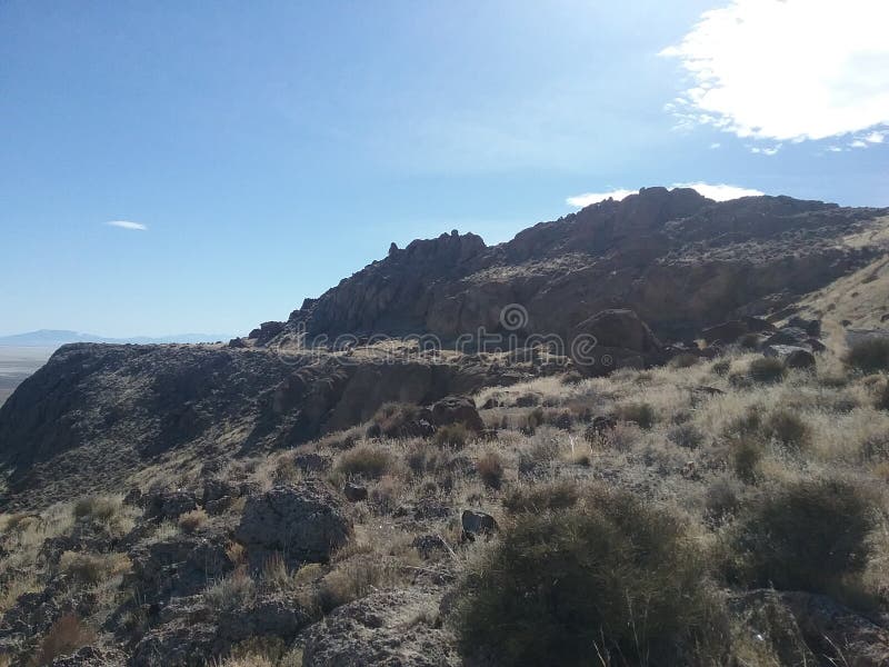 Nevada Sky Beautiful Wendover Fun Stock Photo - Image of wendover ...