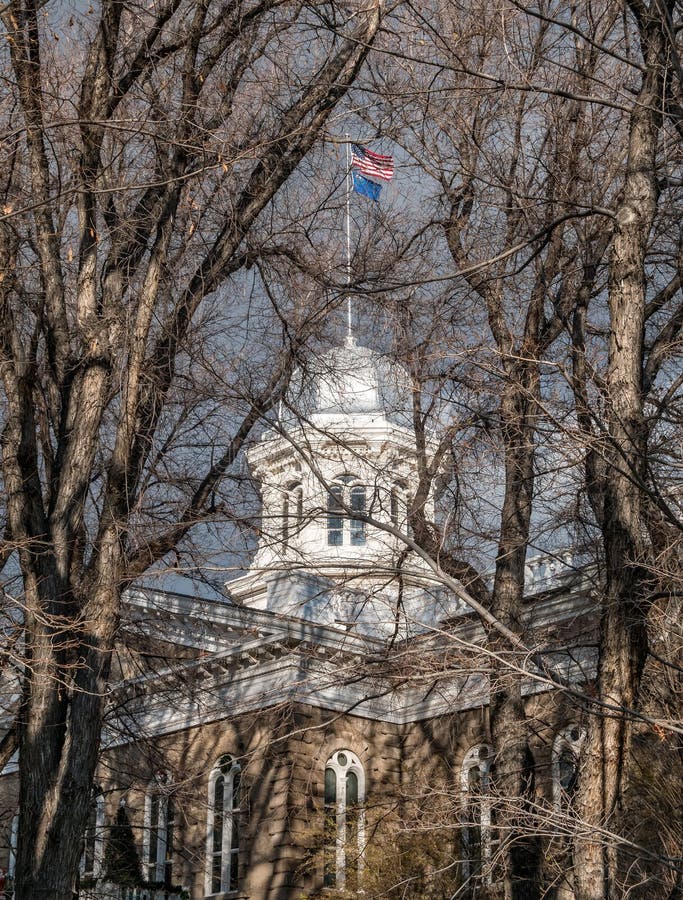 State Capitol Building, Carson City, Nevada Stock Image - Image of ...