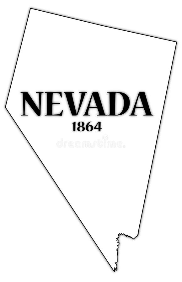Nevada Outline Stock Illustrations – 2,426 Nevada Outline Stock ...