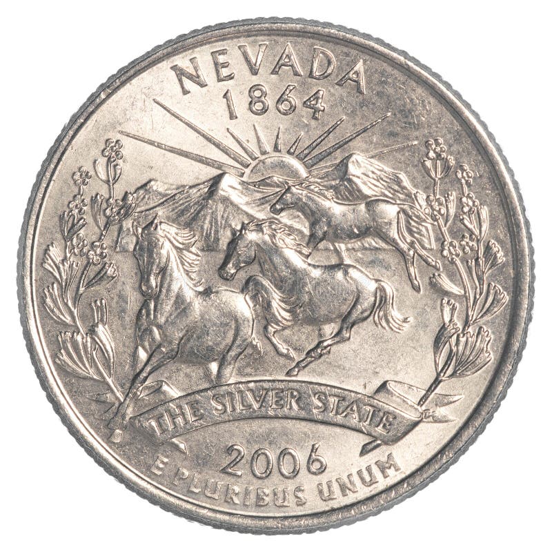 State Quarter 25 Cents - `Washington Quarter` Kansas Stock Image ...