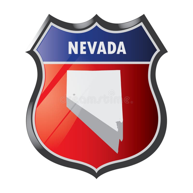 Nevada State. Vector Illustration Decorative Design Stock Vector ...