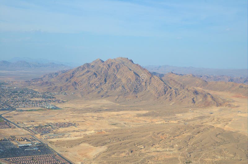 Nevada view from up high stock photo. Image of heat, desert - 2640300