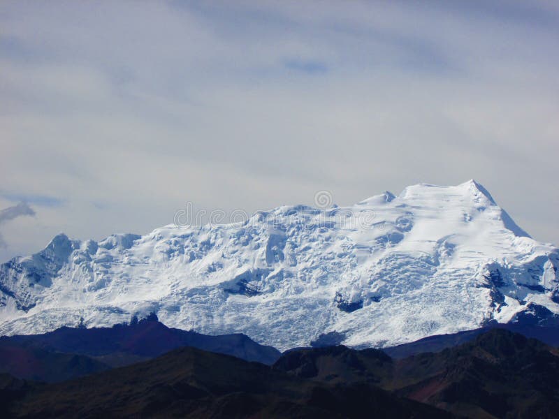 Nevado Ausangate, Andes Mountains, Cusco, Peru Stock Image - Image of ...