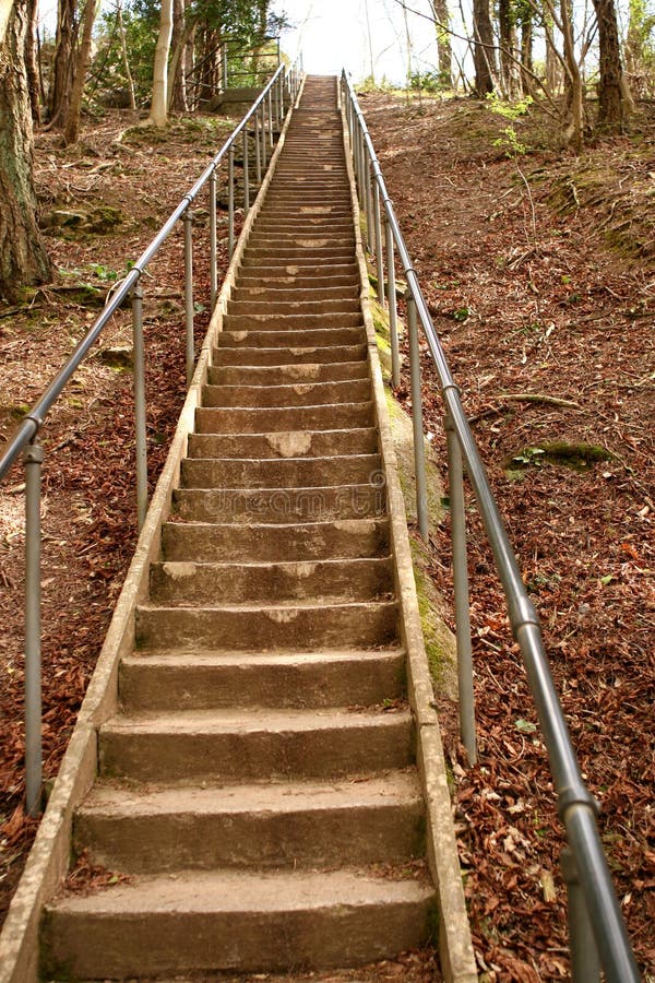 Never ending staircase stock photo. Image of gorge, steps - 4822164