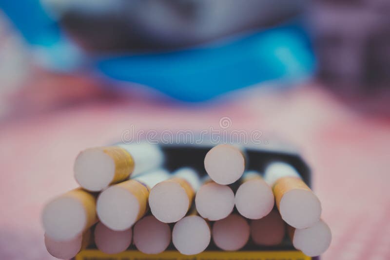 Never smoke a cigarette stock image. Image of health - 197036557