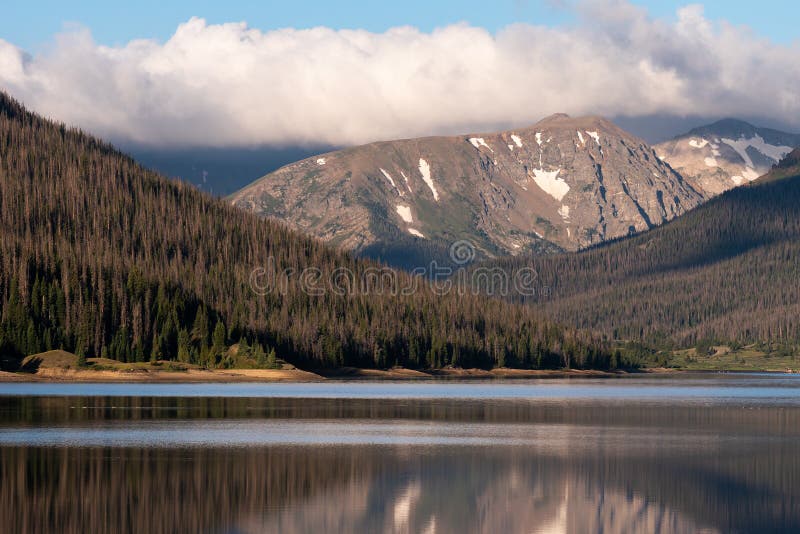 Never Summer Mountain Range within Rocky Mountain National Park ...