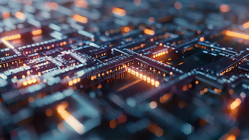 A Neverending Loop of Linked Blocks Representing the Continuously ...