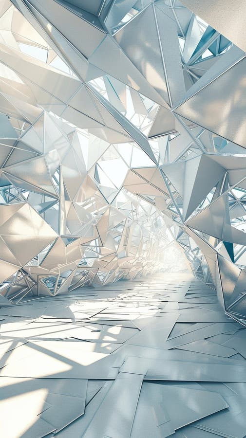 A Neverending Puzzle of Polygons Each One Fitting Perfectly into the ...