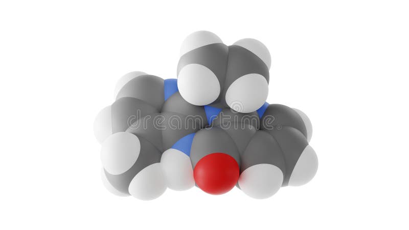 Nevirapine HIV Drug Molecule. Belongs To NNRTI Class. Skeletal Formula ...