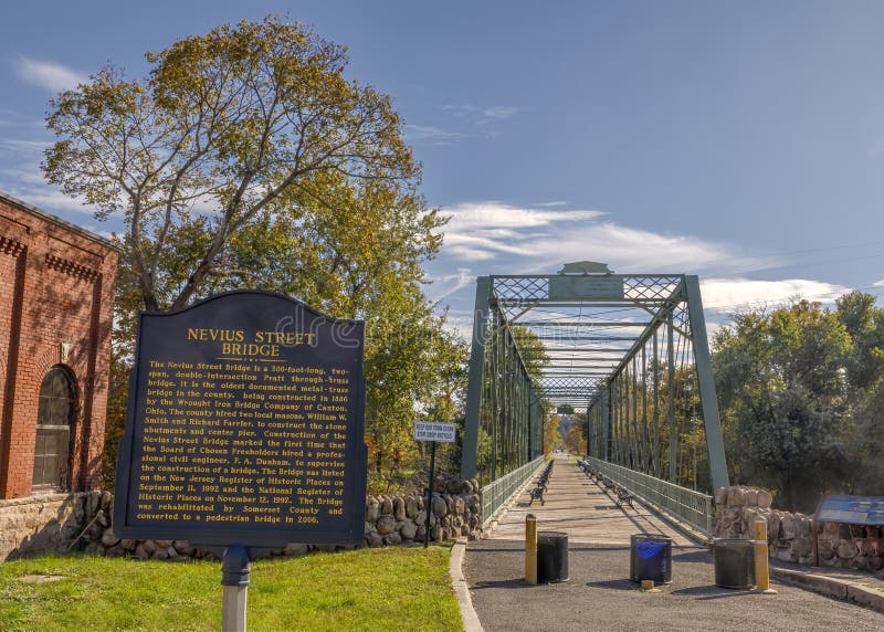 Nevius Street Bridge editorial photo. Image of states - 295580771