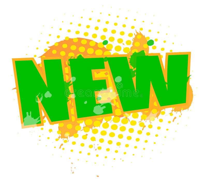 Try New Things Quote Lettering. Stock Illustration - Illustration of ...