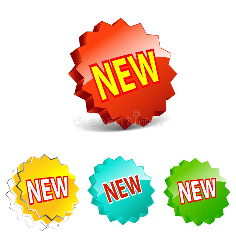 New logo stock illustration. Illustration of icon, update - 759047