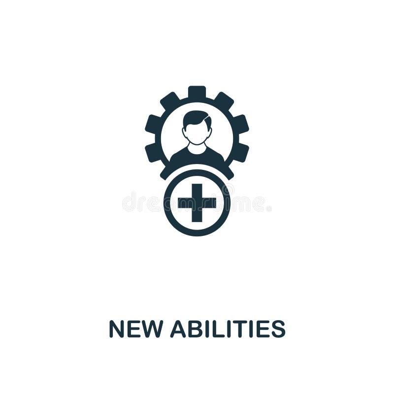 Abilities Icon from Reputation Management Collection. Simple Line ...