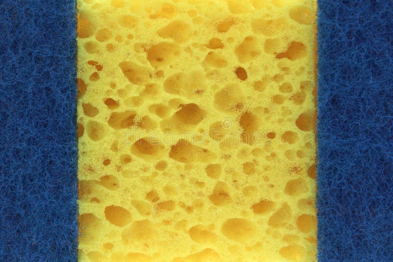 New Absorbent Yellow Sponge Background Stock Image - Image of ...