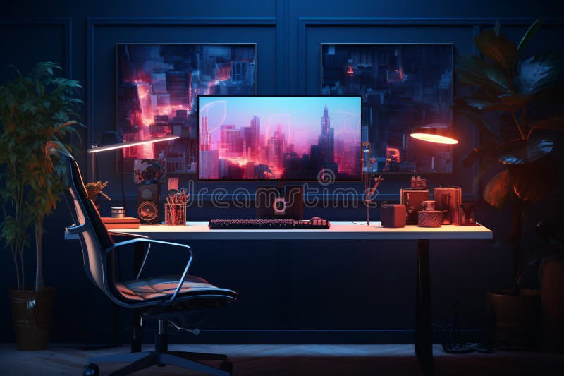 New Age Professional Settings Captured in Soft Lighting Featuring Trend ...