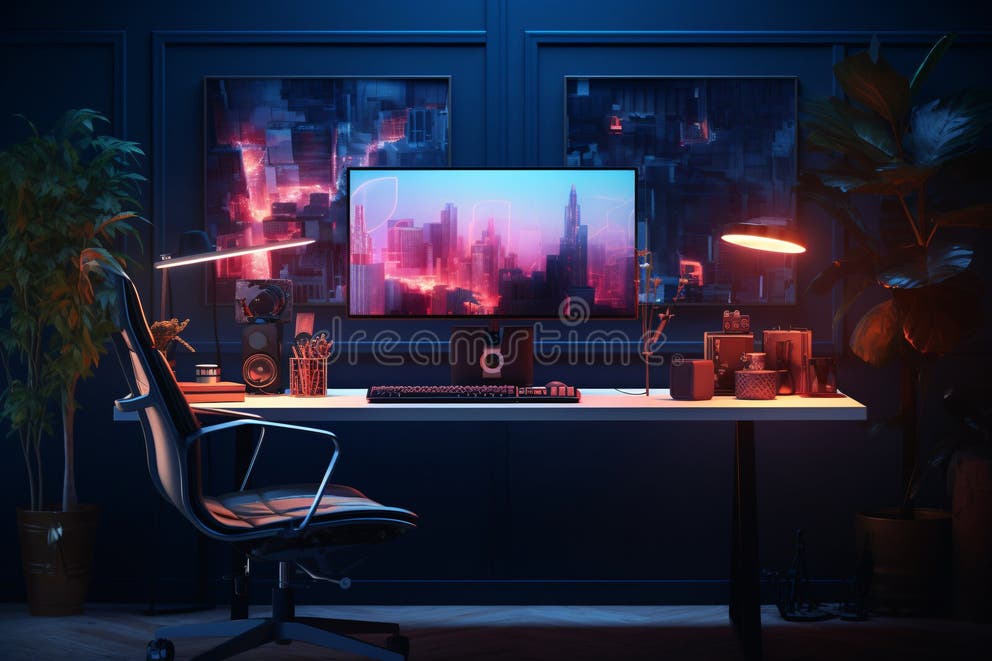 New Age Professional Settings Captured in Soft Lighting Featuring Trend ...