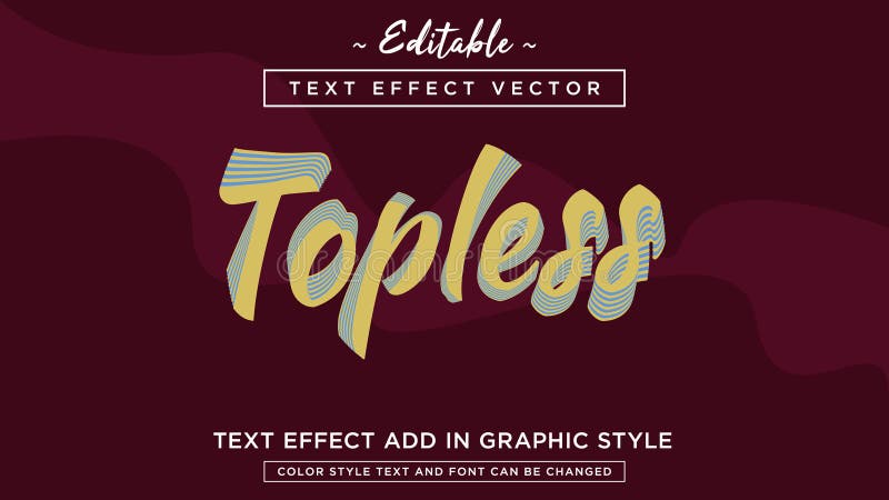 New Amazing Text Effect Style Vector Fully Editable Stock Vector ...