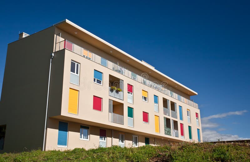 New apartment blocks stock photo. Image of architecture - 20454384