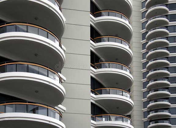710 Modern Apartment Building Curved Facade Stock Photos - Free ...