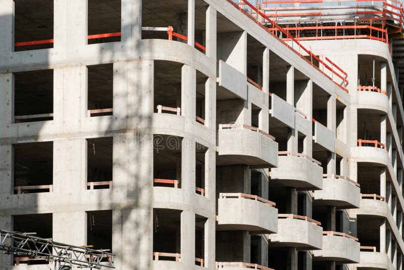 New Apartment Building Under Construction - Real Estate Development ...