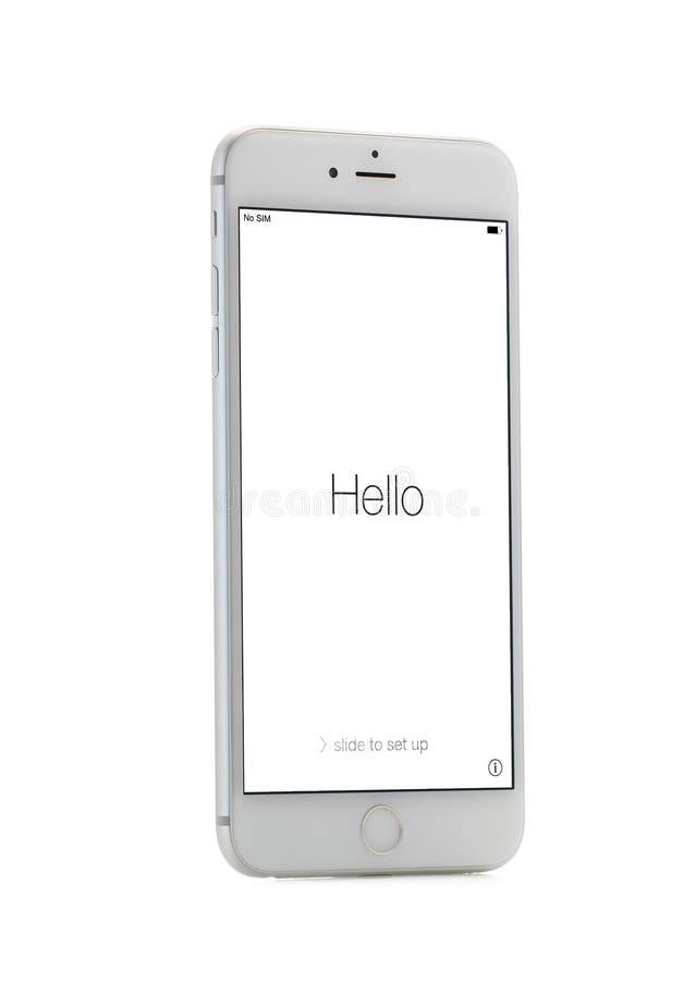 New Apple IPhone 6 and IPhone 6 Plus Front Side Editorial Photography ...