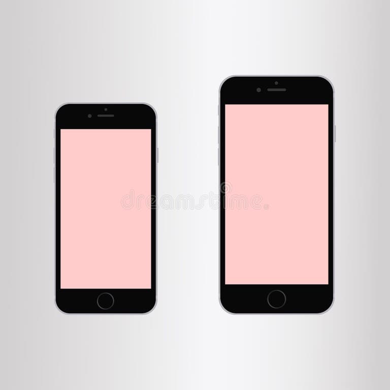 Blank Iphone Template Stock Illustrations – 3,611 Blank Iphone Template ...