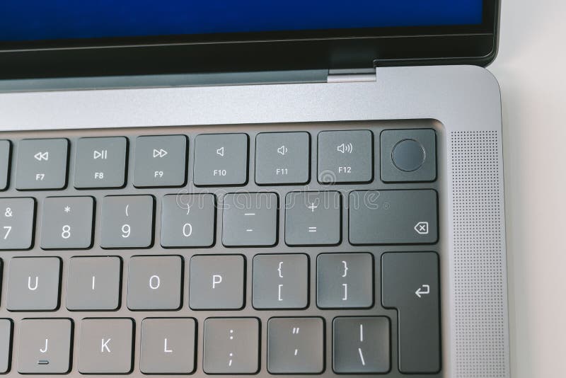 New Apple MacBook Pro 2021 14 Inch Editorial Photography - Image of ...