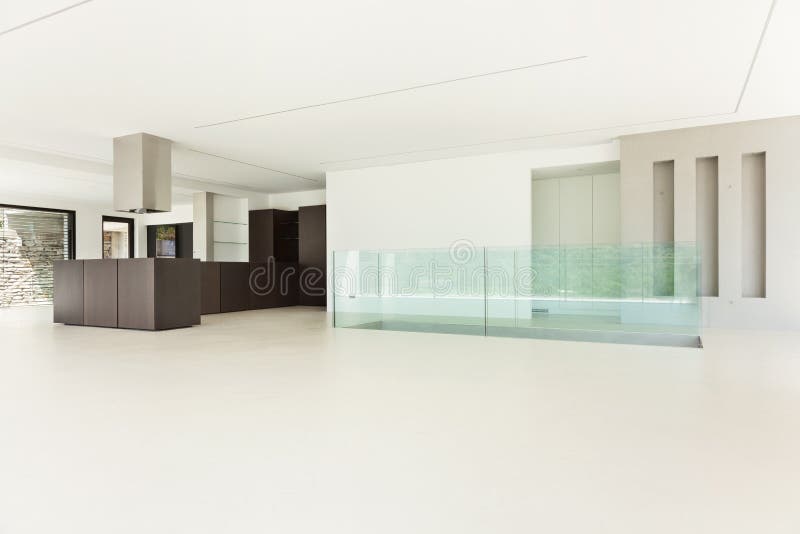 New Architecture, Wide Hall Stock Photo - Image of design, floor: 43137036