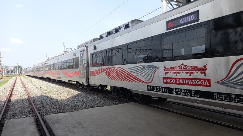 New Argo Dwipangga train editorial image. Image of train - 302255390