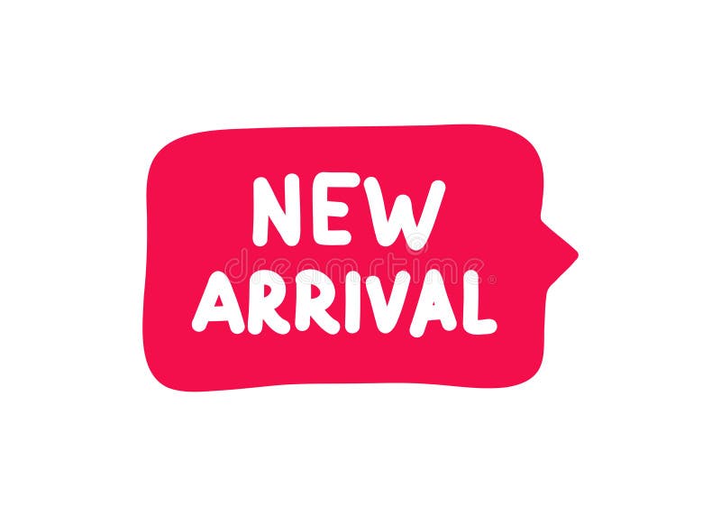 New Arrival. Badge, Icon, Logo Vector Design Illustration on White ...