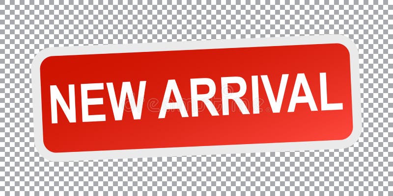 New Arrival. Flat Vector Illustration Stock Vector - Illustration of ...