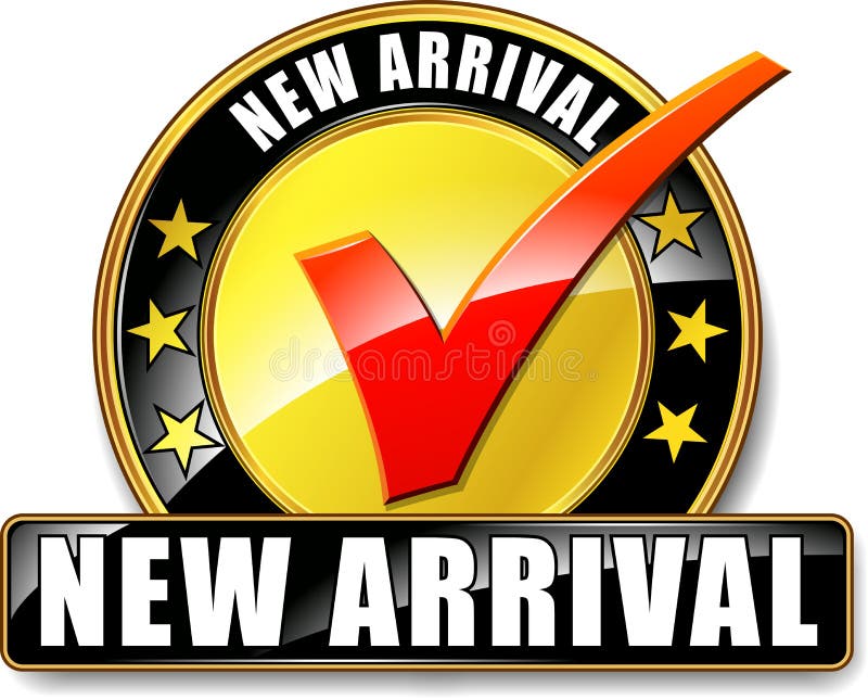 New Arrival Icon Illustration for Ecommerce Site Etc. Vintage Flag ...