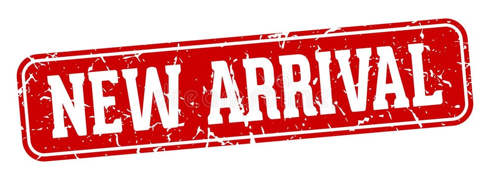 New Arrival Rectangular Sign. New Arrival Stamp Stock Vector ...