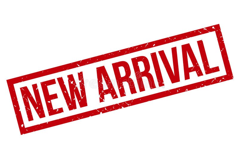 New Arrival Rubber Stamp. Red New Arrival Rubber Grunge Stamp Seal ...