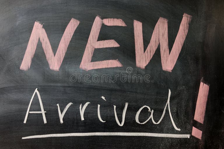 New arrival words stock image. Image of text, standard - 26429329