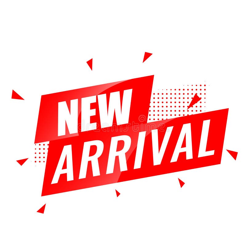 Collection of New Arrivals Text Vector Eps Stock Vector - Illustration ...