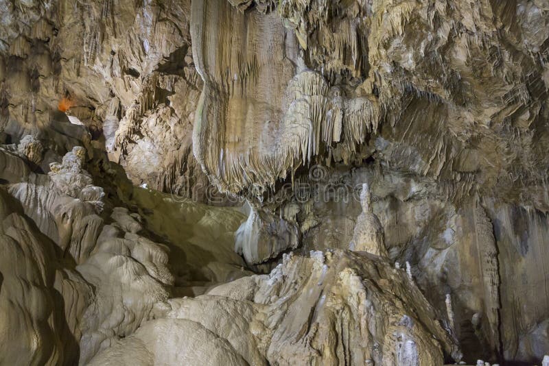 New Athos cave stock photo. Image of light, geology, reflection - 60754156