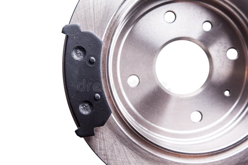 New Back Brake Disks and Pads Stock Photo - Image of rotor, metal: 53513410