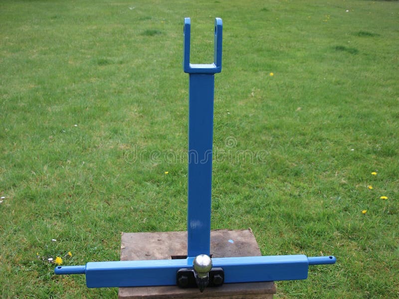 Ball hitch for tractor stock image. Image of hitch, ball - 101901843
