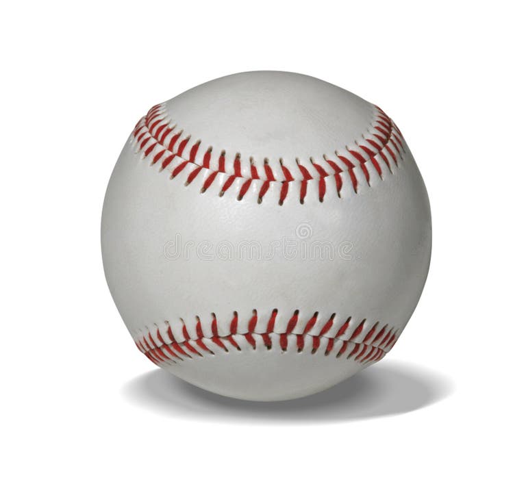 New baseball with path stock photo. Image of generic, goods - 361044