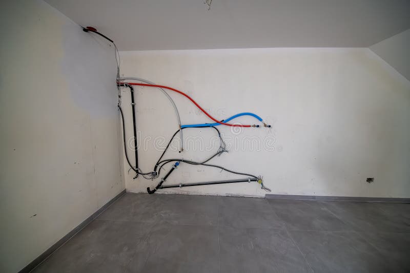 New Basement Room Under Construction, Remodeling, Renovation, Extension ...