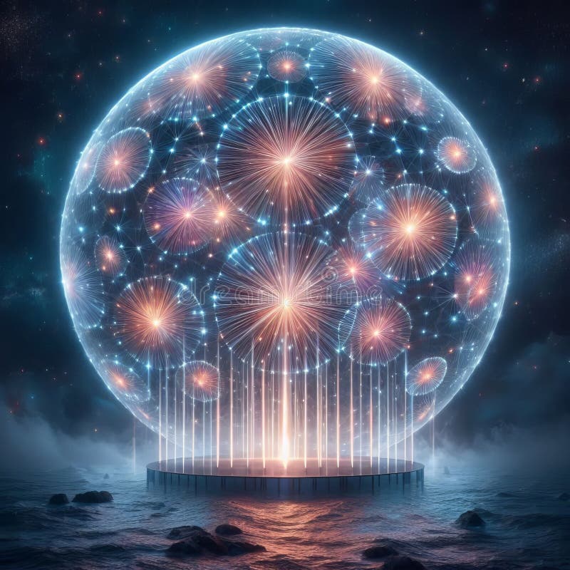 166 26. Ghost Shells_ Large, Spherical Fireworks that Stock Photo ...