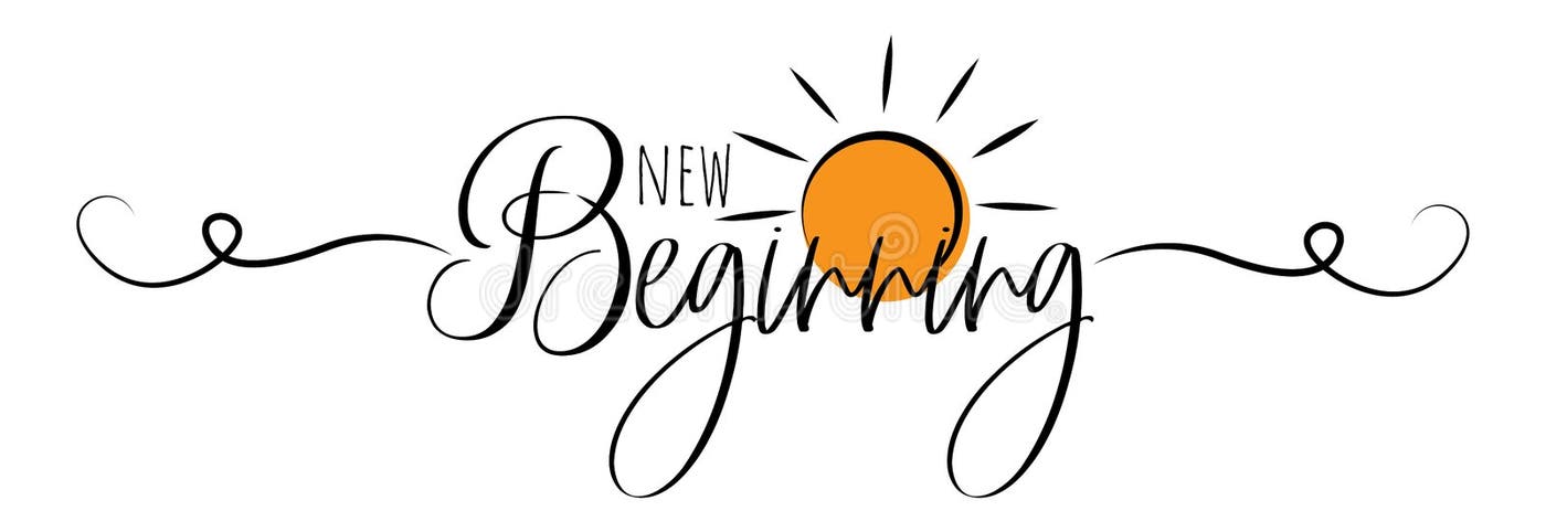 New Beginning Quotes Stock Illustrations – 100 New Beginning Quotes ...