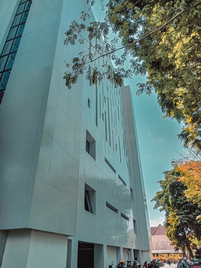 The New Big Town on the City Stock Photo - Image of office, parking ...